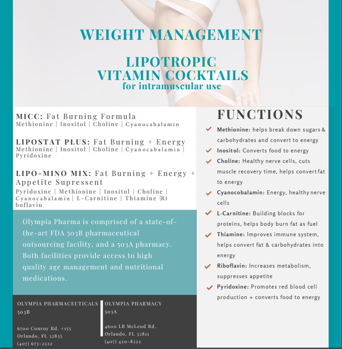 LipoStat Plus SF (Sulfa Free, Vitamin B6 & B12) | JMA Integrated Medicine